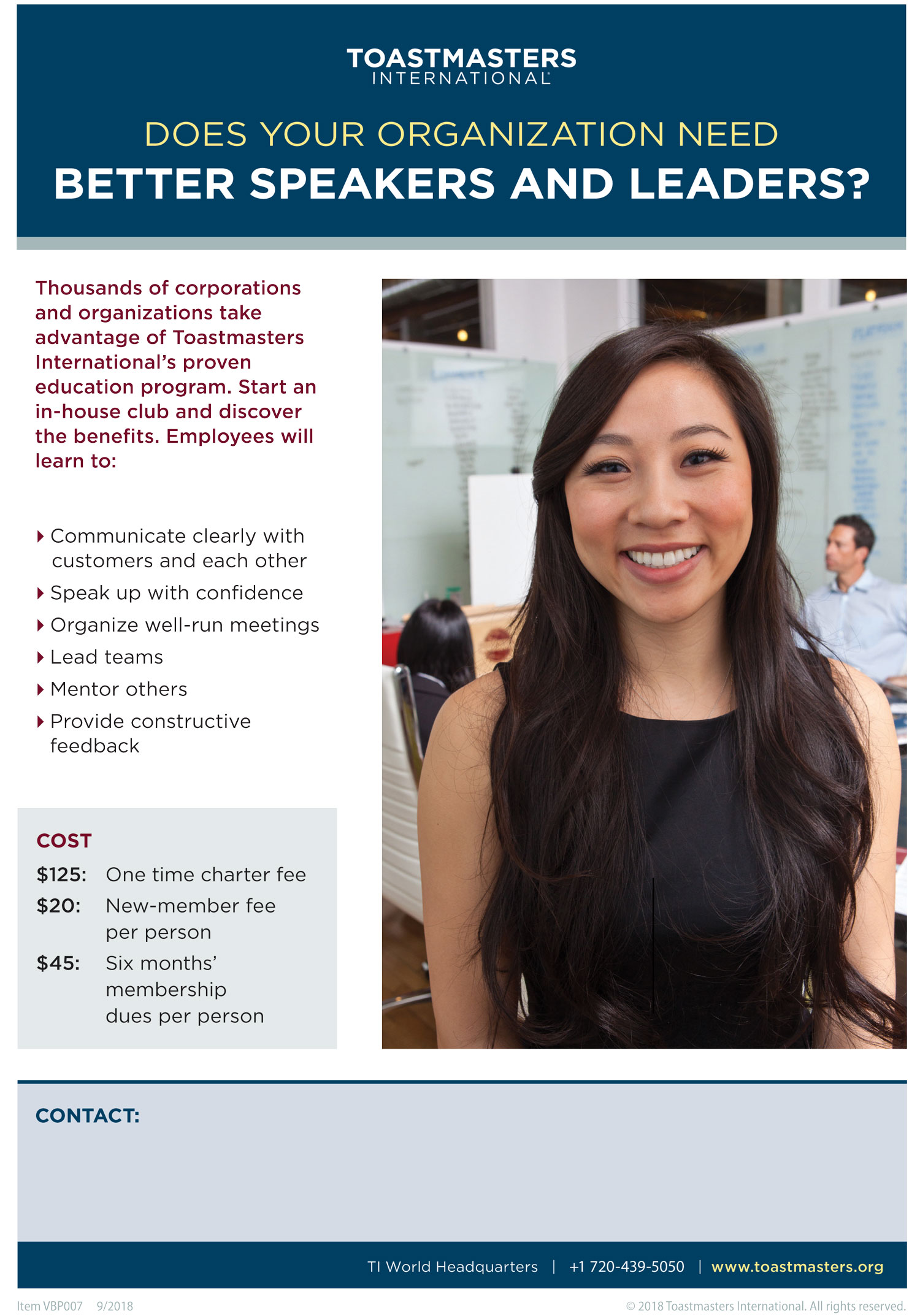 Corporate Clubs – Toastmasters UK North & Ireland